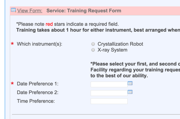 Macromolecular Crystallography Core Facility